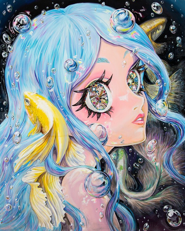 PRINCESS KIM,KIWOONG KIM 母子展