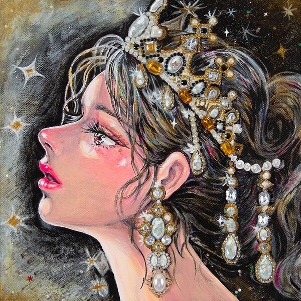 PRINCESS KIM,KIWOONG KIM 母子展